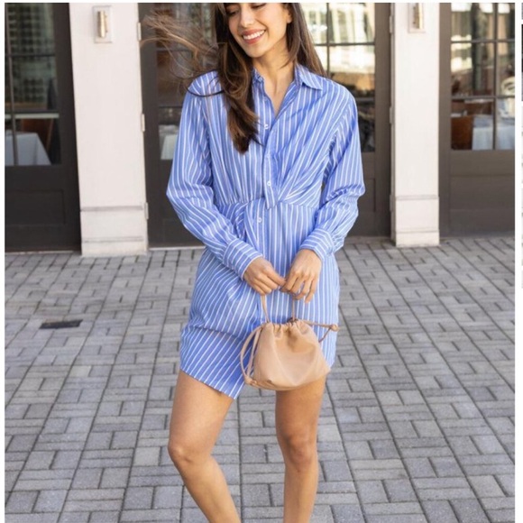 Steve Madden | Dresses | Steve Madden Nadia Dress In Blue | Poshmark